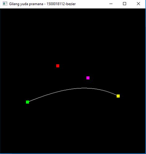 Membuat Kurva Di Opengl Dengan Bezier Visual Studio Okleq Okleq Okleq