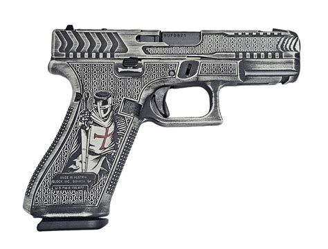 Glock 45 Mos “knights Templar Theme 9mm Idaho Gun Broker