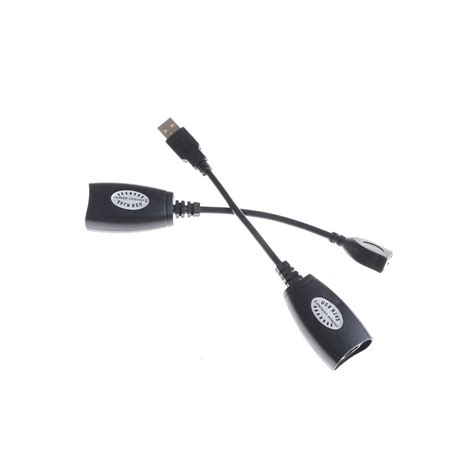 Usb 20 Male To Female Cat6 Cat5 Cat5e 6 Rj45 Lan Vicedeal