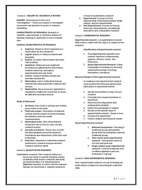 Reviewer Pr2 Part 1 Pdf Experiment Dependent And Independent