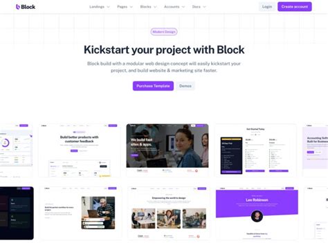 Block Business Professional Html Template Bootstrap Themes