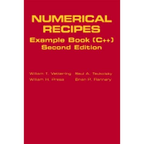 Numerical Recipes For C