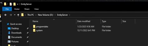 Emby Reinstall General Windows Emby Community