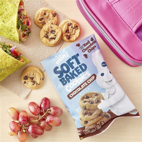Pillsbury™ Soft Baked Mini Cookie Snacks Chocolate Chip 6 Ct 3 Oz