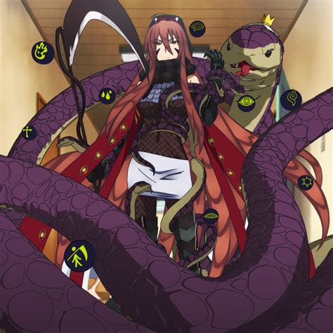 Image Ayaka Possessed By Medusa Witch Craft Works Wiki