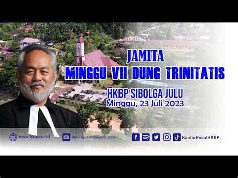 JAMITA MINGGU VII DUNG TRINITATIS Kadep Marturia Website Resmi