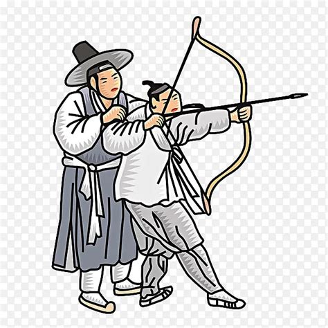 卡通古代射箭图png图片素材下载图片编号7764188 Png素材网