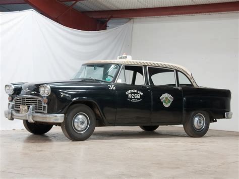 1962 Checker Marathon Dallas Taxi Cab The Pate Collection Rm Sothebys