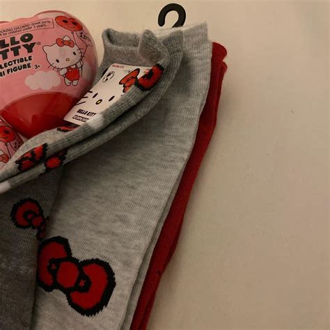 Hello Kitty Bundle Set Of Socks And Collectable Depop