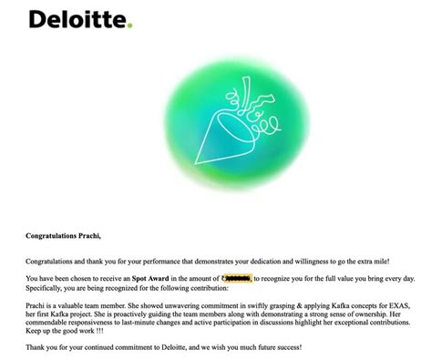 Prachi Nigania On Linkedin Spotaward Rewardsandrecognition