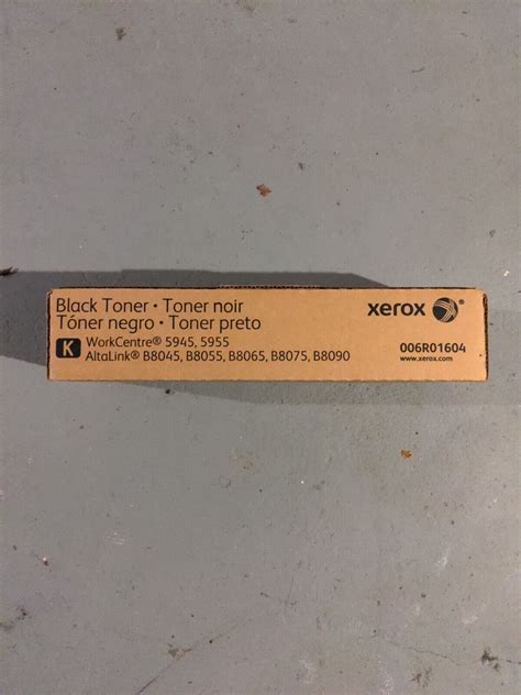 Used Genuine Xerox Black Toner 2 Cartridges 006R01605 AltaLink B8045