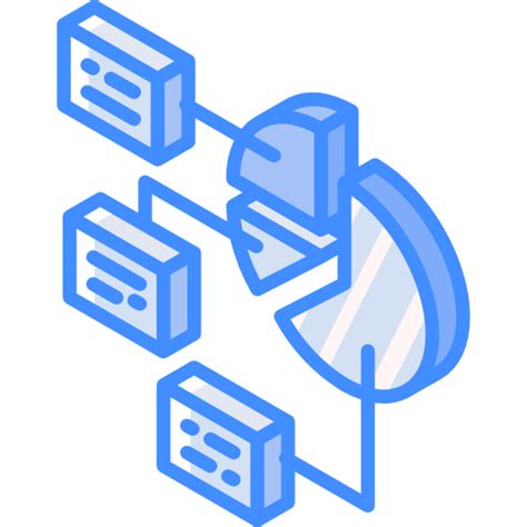 Analytics Basic Miscellany Blue Icon