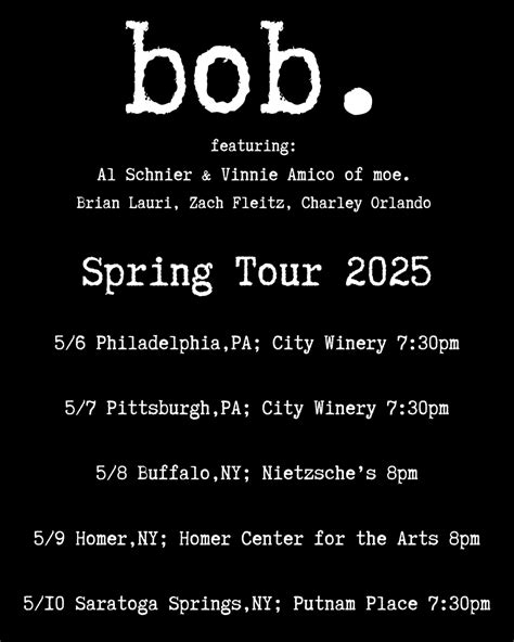 Moe Come Gather Round People” Bob Is Back Next Week Al