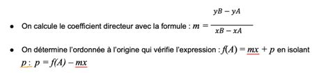 Comment Déterminer Une Fonction Affine Sherpas
