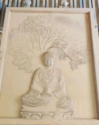 Gray Marble Buddha Wall Panel Size 12x12 Inches At 3000 Sq Ft In