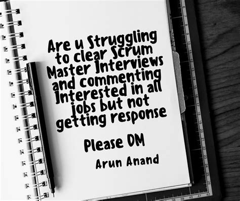Arun Anandkumar On Linkedin Interviewpreparation Scrum Agile