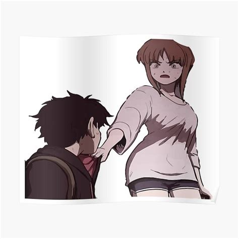 Cha Hyun Su And Yoon Jisu Of Sweet Home Poster By Safaeey Redbubble