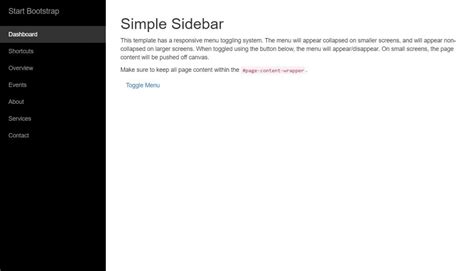 23 Bootstrap Sidebar Awesome Examples Onaircode