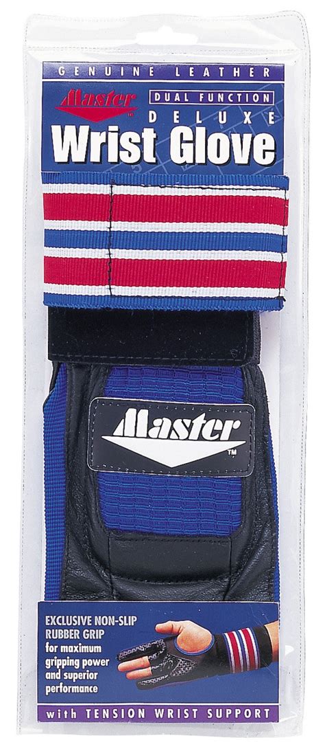 Master Industries Deluxe Wrist Glove Right Hand Large Bowling Gloves