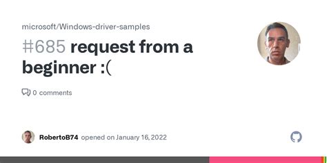 Request From A Beginner · Issue 685 · Microsoftwindows Driver