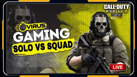 Solo Vs Squads Codm Live Youtube