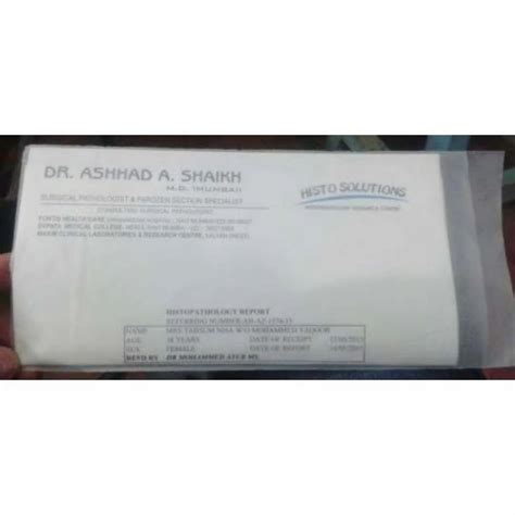 Hdpe Plain Pathology Envelope 45 X 95 At ₹ 035piece In Daman Id