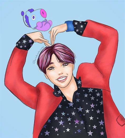 Bts J Hope Fanart Btsfanart J Hopefanart Jhopefanart Bt21 Bts J