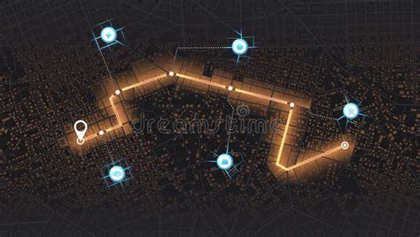 Location Tracks Dashboard City Street Road City Streets And Blocks