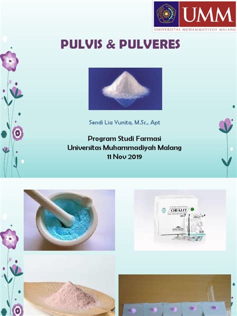 Pulvis And Pulveres Pdf Kesehatan Holistik