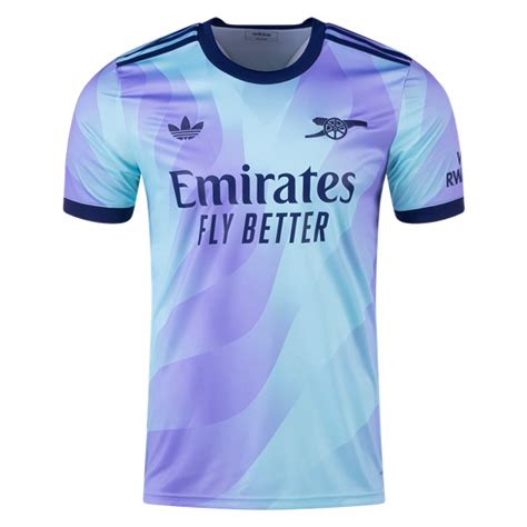 Mens Replica Adidas Arsenal Third Jersey 2425 Soccercom