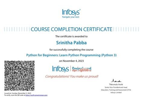 Python Programming Continuouslearning Srinitha Pabba