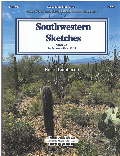 Fce 040 Southwestern Sketches Lombardo Music Publications