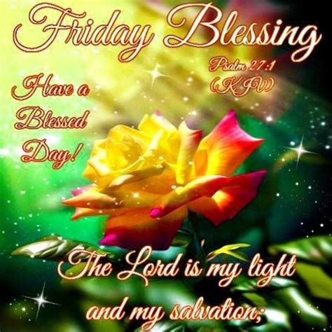 60 Friday Blessing Quotes And Sayings