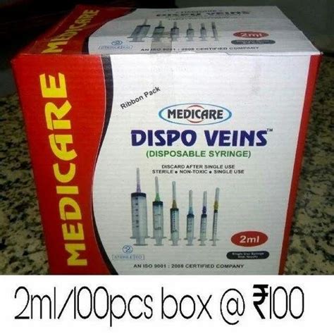 Pp Disposable Insulin Syringe 2000 Pcs At ₹ 21piece In Agra Id