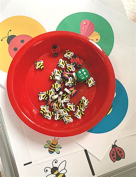 Mini Eraser Math Center Activities With Free Printables No Time For Flash Cards