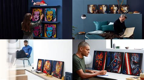 New Lego Art Mosaic Sets Let You Build Your Own Wall Decor