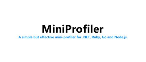 MiniProfiler Neden Kullanılır Yazılım Kodu