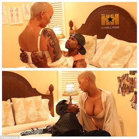 Amber Rose Shows Off Cleavage In As More Scenes From Babe Code Are Revealed Daily Mail Online