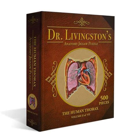 Jual Dr Livingstons Anatomy Jigsaw Puzzle The Human Thorax Di Seller