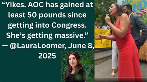 Aoc Is Criticized For Her Massive Size Alain Guillot