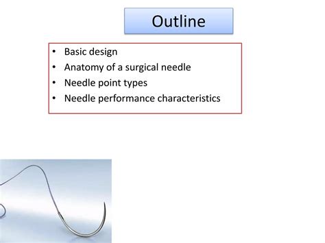 Surgical Needles Basics Pptx