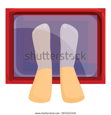 Massage Foot Bath Icon Cartoon Massage Stock Vector Royalty Free