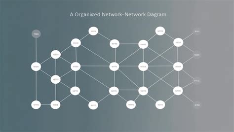 An Abstract Illustration Of Interconnected Nodes And Lines Representing