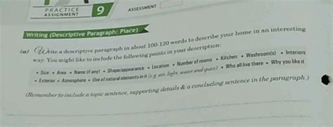 PRACTICE ASSIGNMENT Writing Descriptive StudyX