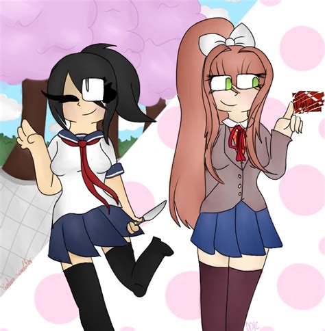 Yandere Simulator And Ddlc By Zarpathecat On Deviantart