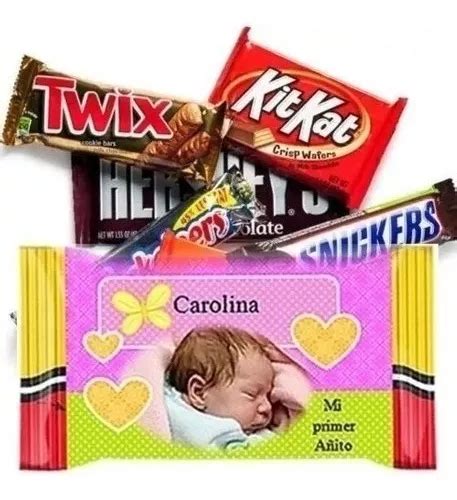 Kit Imprimible Candy Bar Golosinas Personalizables Tita Cuotas Sin Interés