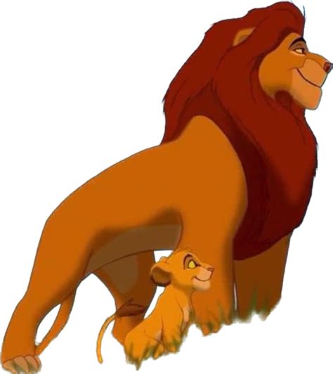 Simba And Mufasa Png By Riomadagascarkfp1 On Deviantart