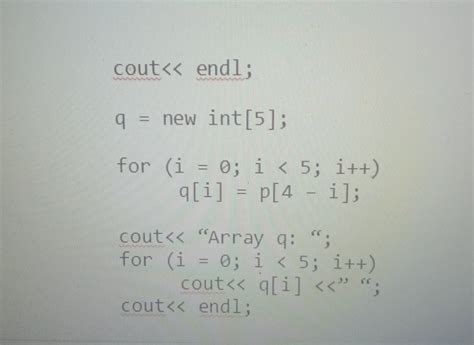 solved 2 what is the output of the following code int p