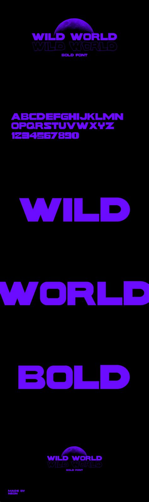 Wild World Sans Serif Bold Font Bypeople
