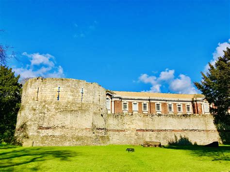 York Multangular Tower The View Of Parts Of Multangular … Flickr